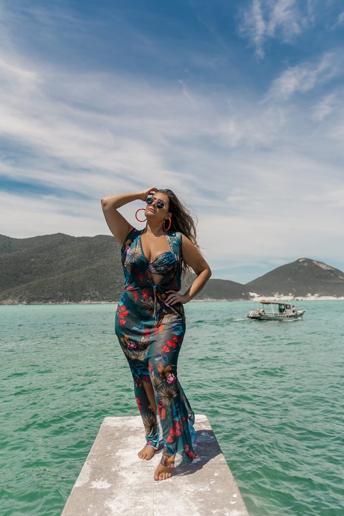 Moda praia plus size em Arraial do Cabo