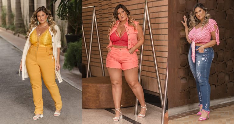 Bruna Rêgo usa looks plus size Predilect’s Plus